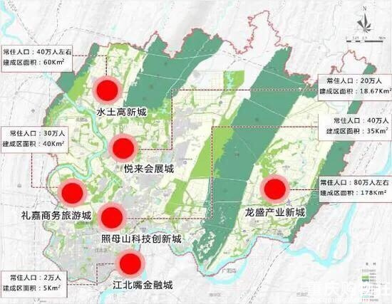 两江新区八城八园介绍 房产楼市 重庆购物狂