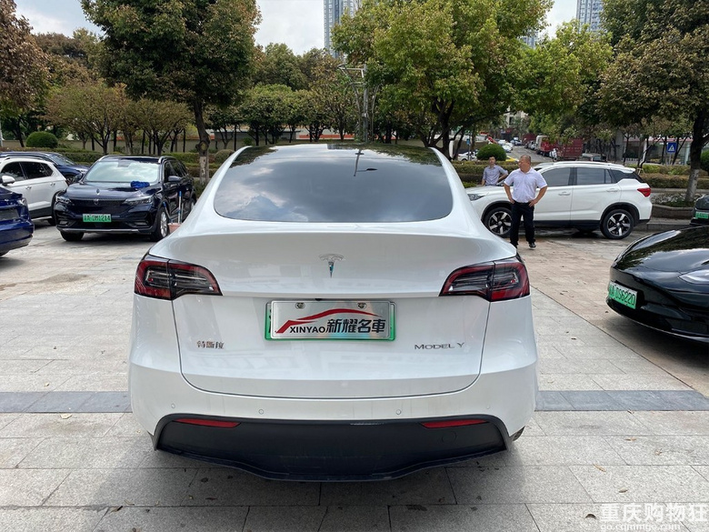 特斯拉modeY长续航2021款ModelY3.40万公里-重庆二手车-重庆购物狂
