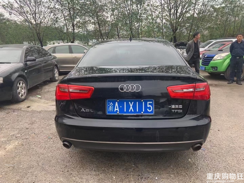 13年奥迪A6L2.0T无重大事故水泡火烧。发变完美-重庆二手车-重庆购物狂
