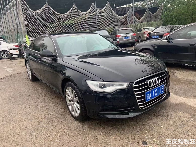 13年奥迪A6L2.0T无重大事故水泡火烧。发变完美-重庆二手车-重庆购物狂