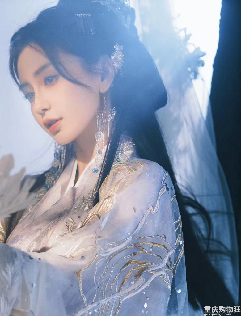 Anglebaby又拍了一组月神写真，整个一仙女下凡，太美了吧-重庆新娘-重庆购物狂