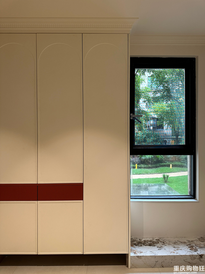 第一次装修！邻居推荐的设计师和全屋定制！落地效果很好看！-家居装修-重庆购物狂