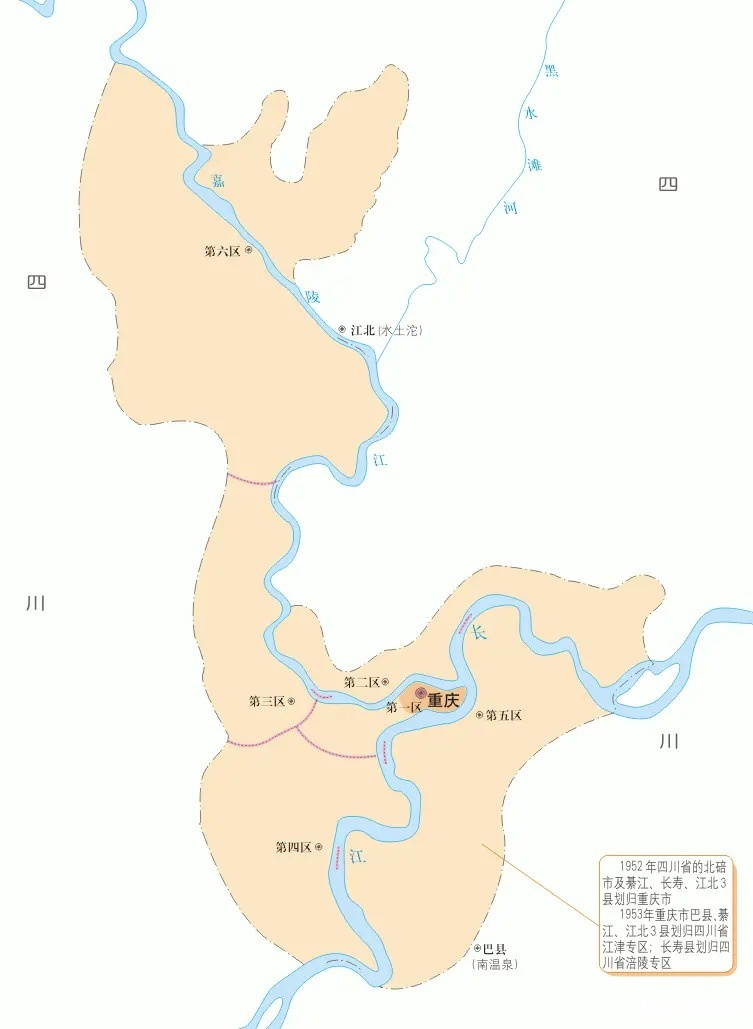 从来没得老五区的说法，江北县与巴县土著都不会说是主城人-房产楼市-重庆购物狂