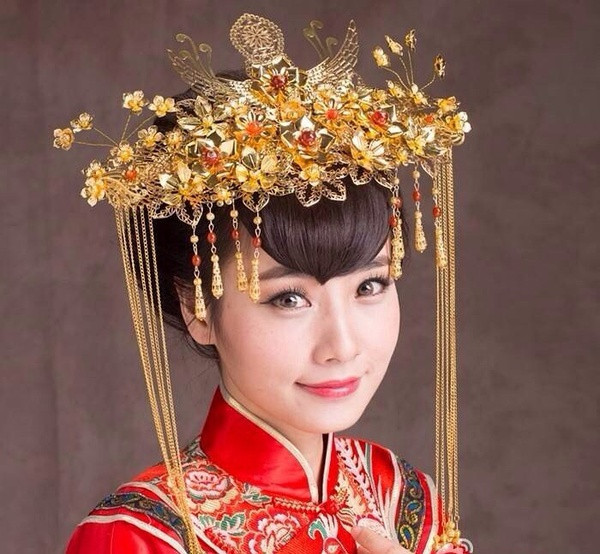 中式婚礼新娘头饰-手机随手拍-19摄区-杭州19楼