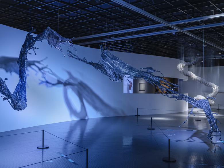 浙江美术馆一个酷炫大展：大地史诗——中国大运河主题艺术展-19摄区-杭州19楼