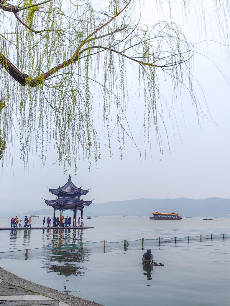 换个角度欣赏“集贤亭”，您喜欢吗？2024.03.16-19摄区-杭州19楼