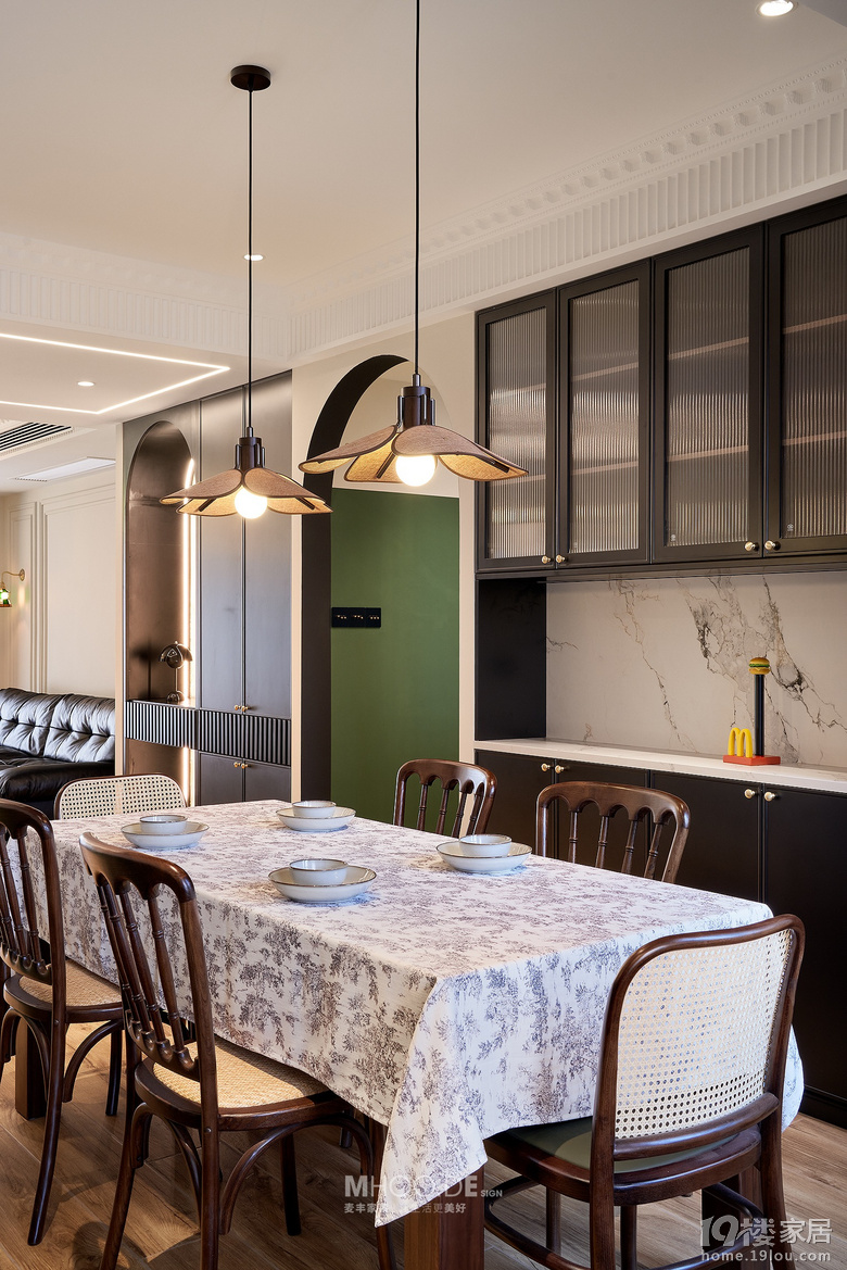 MHOO|金珺澜庭150㎡复古南洋：住进一场南洋旧梦-装修大本营-19楼家居