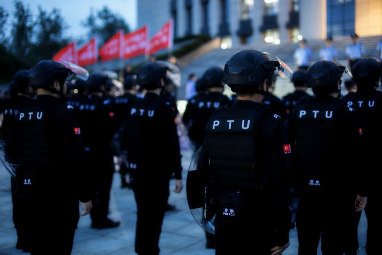 超燃！黄岩公安分局轻装PTU正式启动-讲白搭-台州19楼