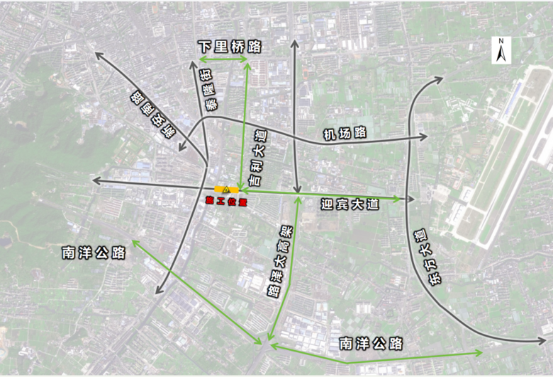 上班请注意！这条路封闭施工-讲白搭-台州19楼